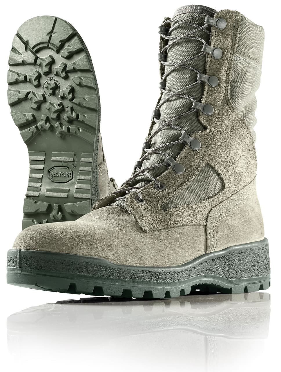 GI Jungle Boots - Foliage - Vibram Sole - Size 6W - PNA Surplus