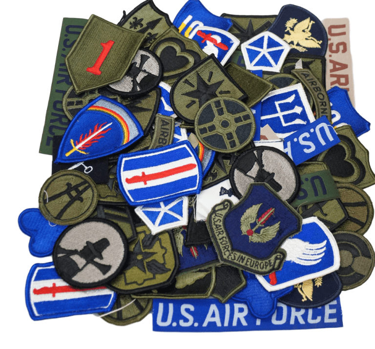 GI Assorted Military Patches - 100pk - PNA Surplus