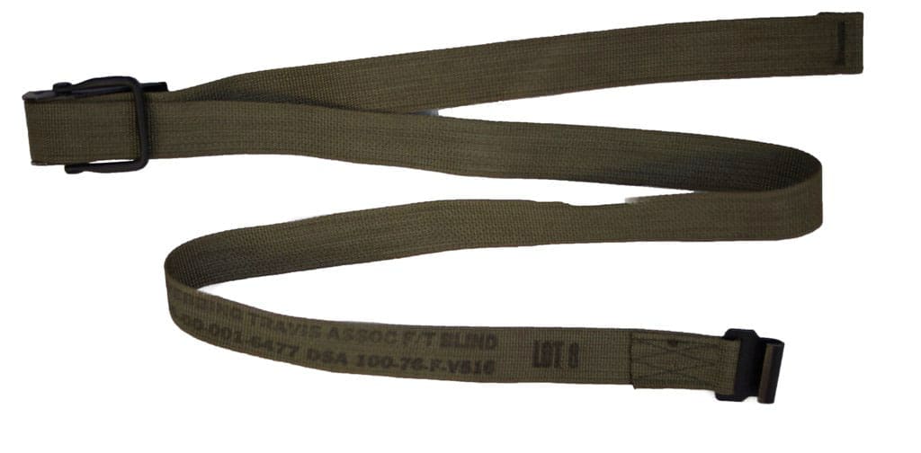 GI US Military Issue Vintage Webbing Nylon Cargo Tie Down Strap - LC-1 ...