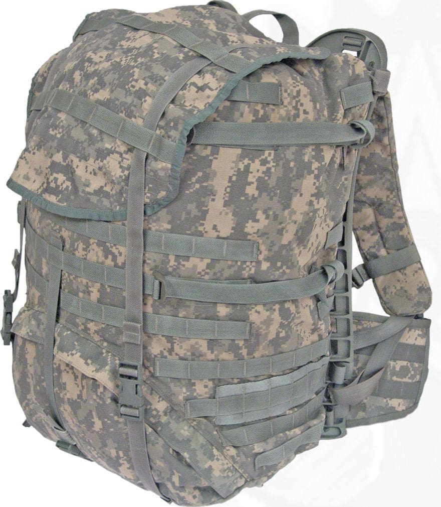 GI Molle Complete System - 4 Piece, Rucksack, Frame, Straps & Pads ...