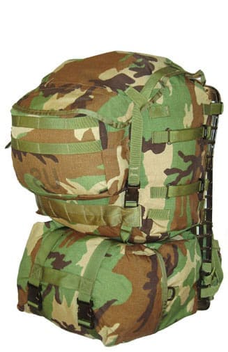 GI Molle 5 Part System Complete Rucksack, Packs, & Frame - PNA Surplus