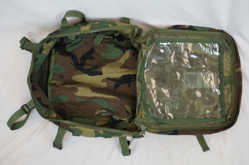 GI Molle ll Modular Load Carrying Equipment Medical Pack - Woodland ...