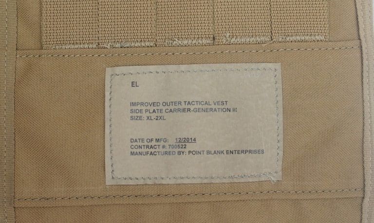 IOTV Side Plate Carrier Cummerbund - Gen 3 - PNA Surplus