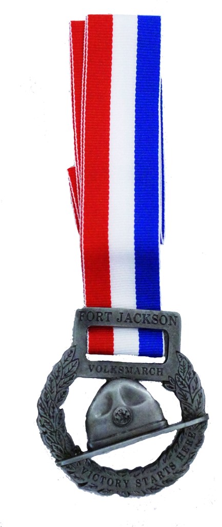 Fort Jackson Medal On a Red, White & Blue Ribbon - PNA Surplus