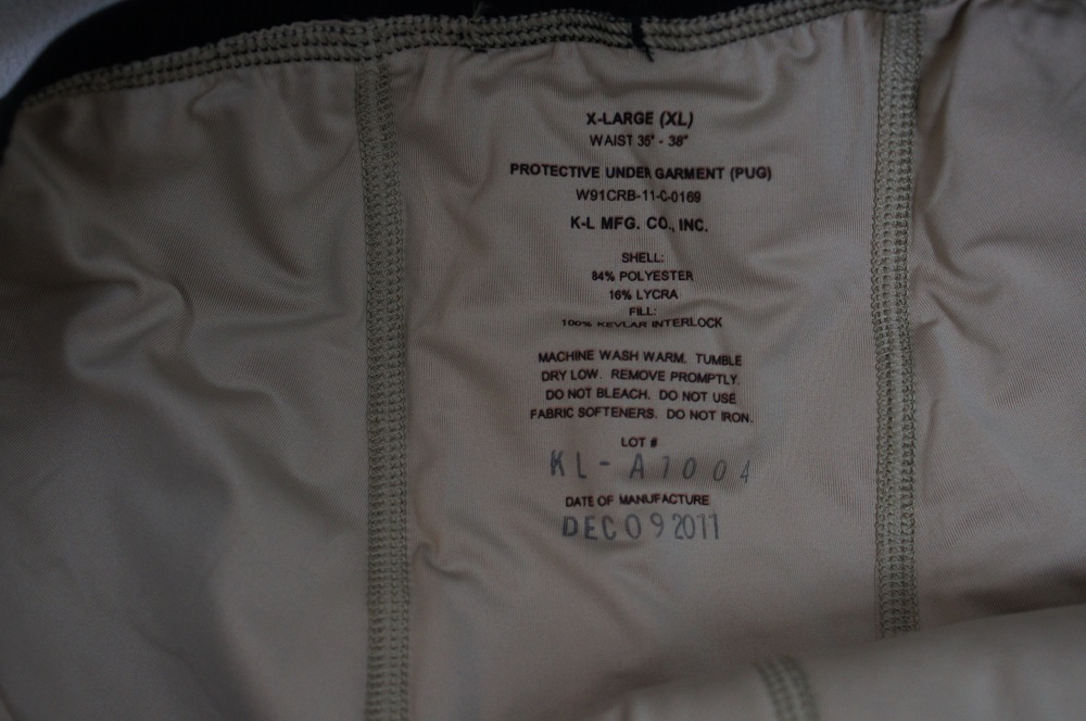 Protective Under Garment (PUG) Boxers - Polyester/Lycra - Fill 100% ...
