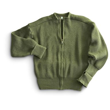 Swedish Army Full Zipper Sweater - PNA Surplus