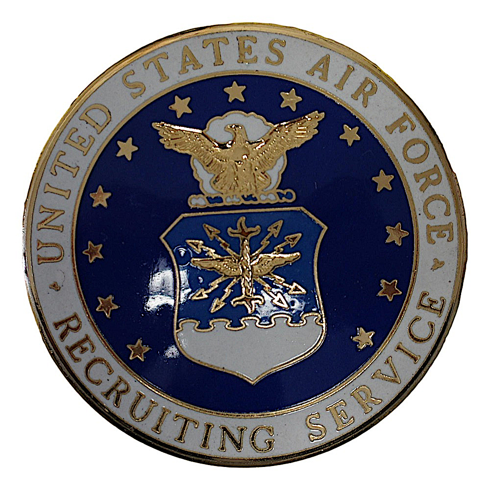 GI Insignia - U.S. Air Force Recruiting Service Identification Badge ...