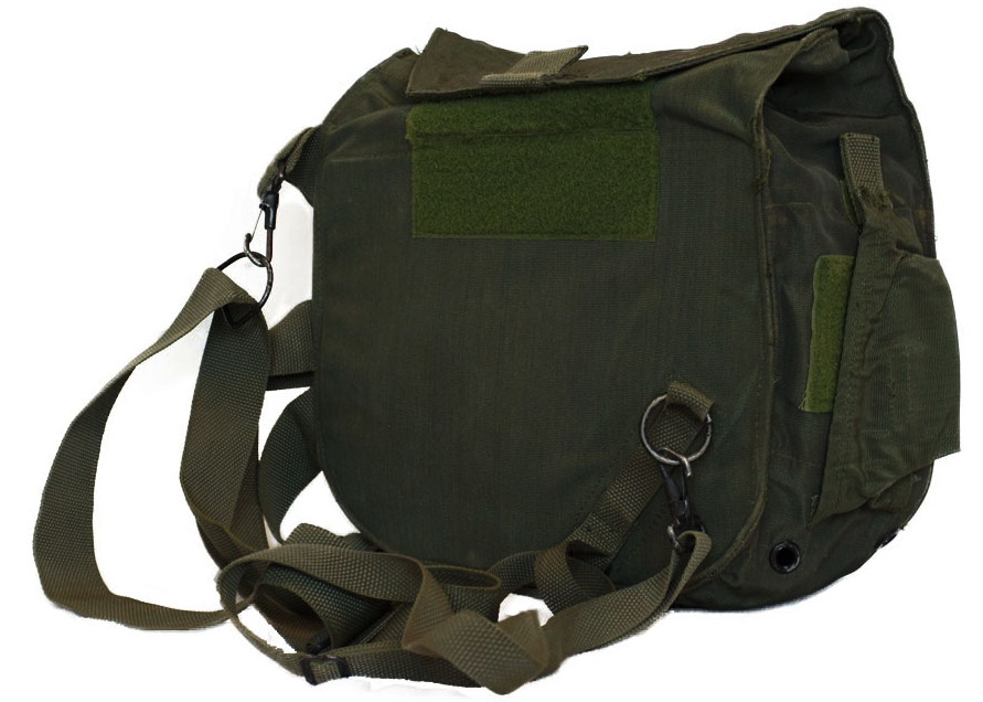 GI US Military Issue Heavy Duty Nylon Gas Mask Carrier Bag / Pouch M40 ...
