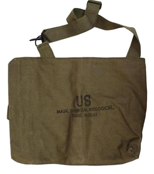 GI US Military M25A1 Gas Mask Bag - PNA Surplus