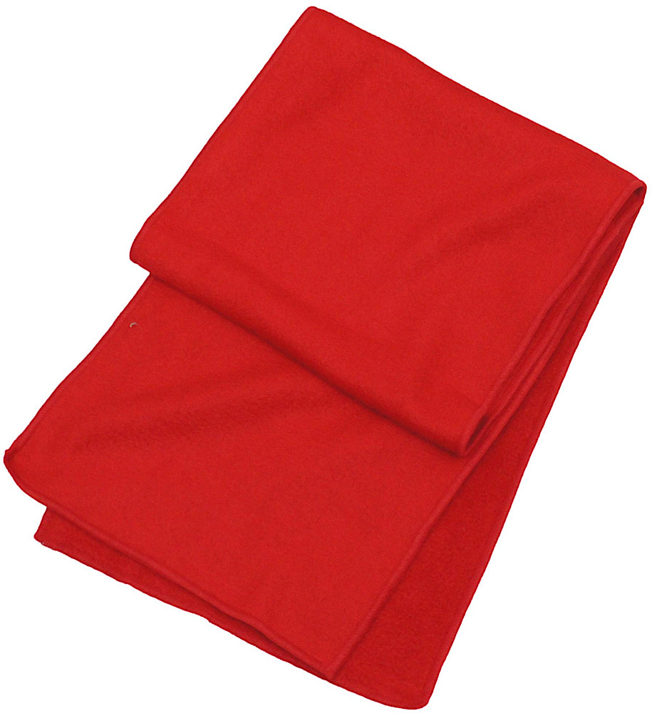 US Govt Contractor Fleece Scarves - Red Plaid - PNA Surplus