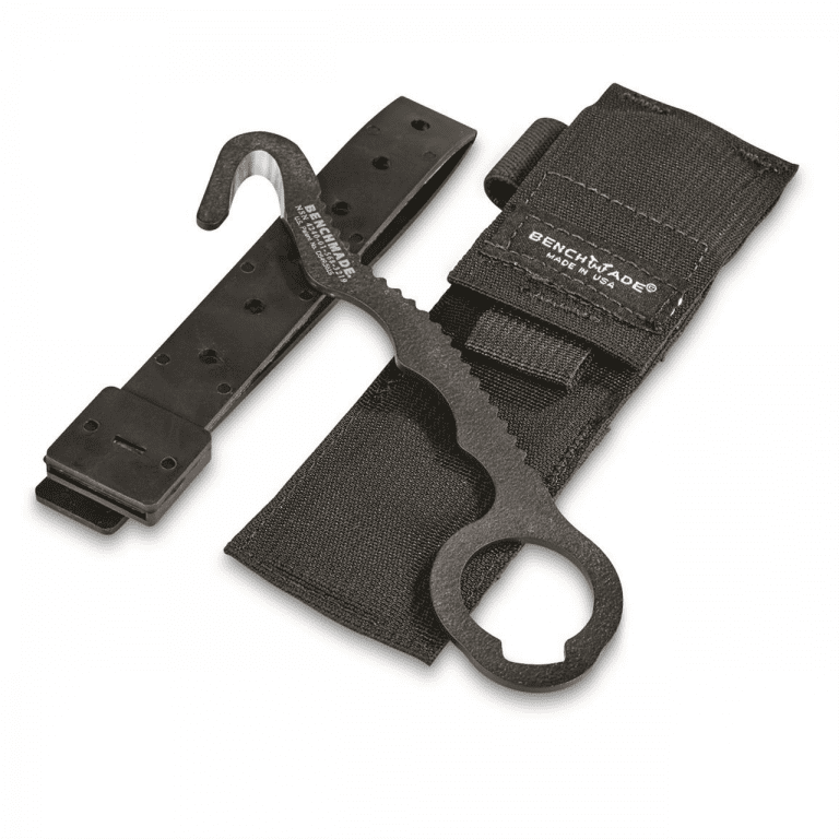 Benchmade 8 Rescue Hook/Strap Cutter with Soft Black Sheath - NSN: 4240 ...