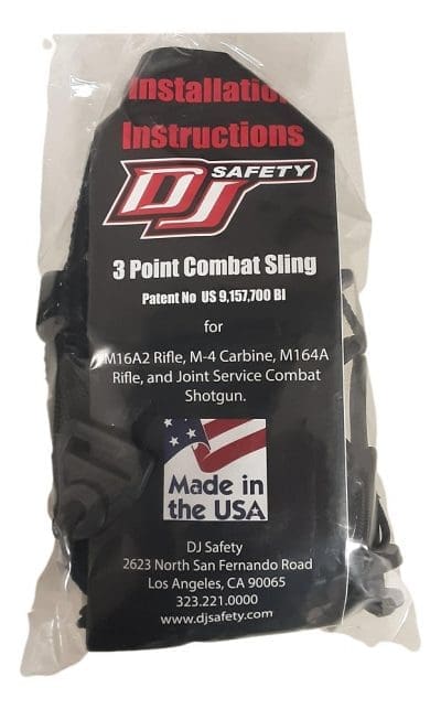 GI - Combat Assault Rifle Sling, Black, 3-Point - NSN 8465-01-524-8847 ...