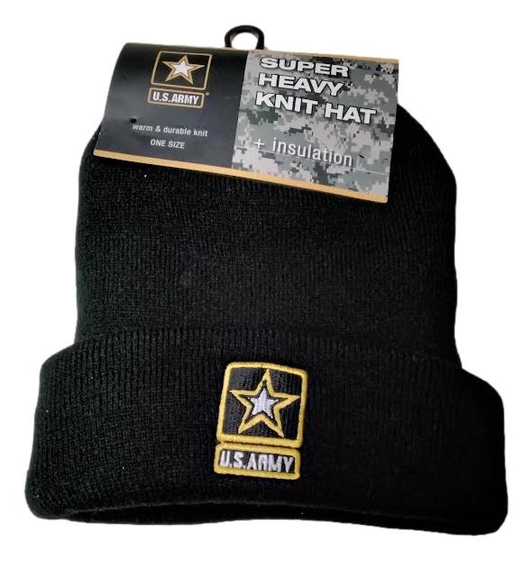 US Army Super Heavy Knit Watch Cap With Fleece Lining- 12 Pack - 6 ...