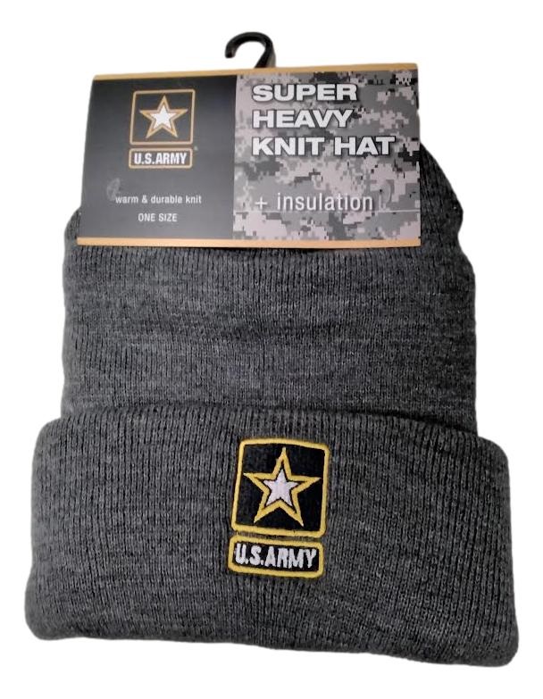 US Army Super Heavy Knit Watch Cap With Fleece Lining- 12 Pack - 6 ...