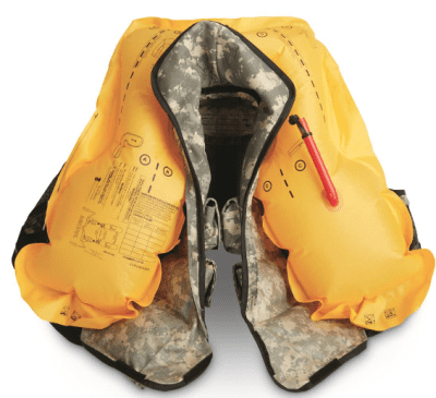 U.S. Military Surplus Stearns Tactical PFD Flotation Vest - Model 33M14 ...