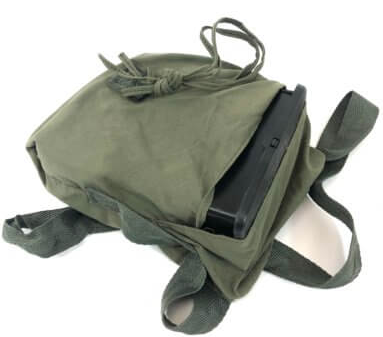 GI M249 200 Sling Cotton Bag - Ammo Box Carrying Bag - PNA Surplus