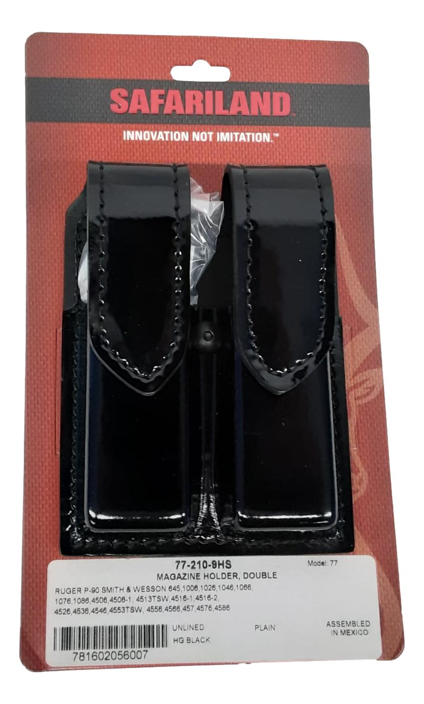 Safariland Safarilaminate Double Magazine Holder - Ruger P/90 Smith ...