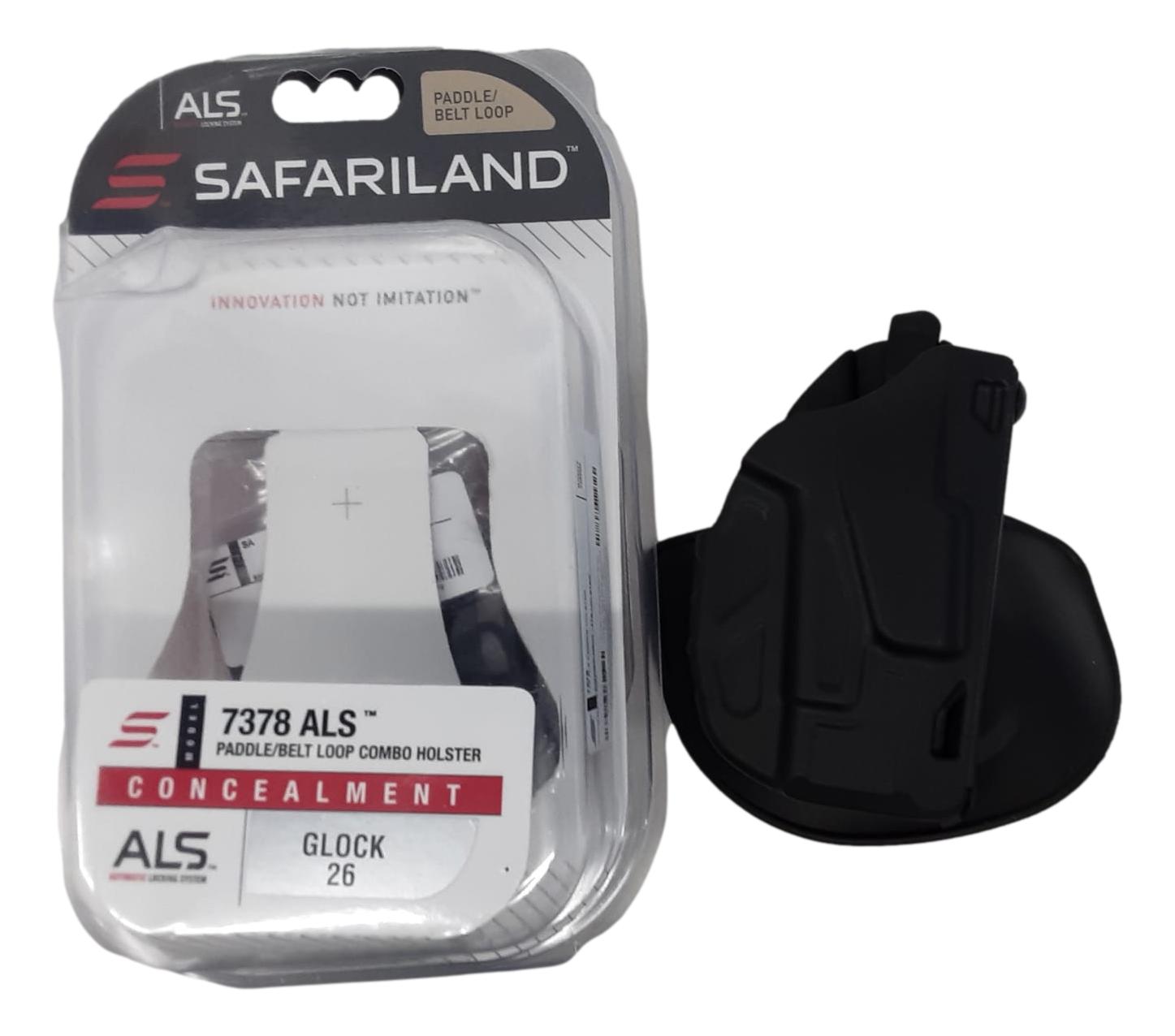 Safariland 7TS 7378 ALS Concealment Paddle/Belt Loop Holster - PNA Surplus