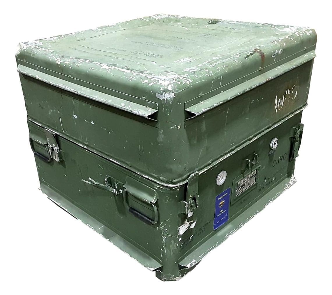 GI Military Aluminum Transit Case Rugged Waterproof Dustproof Air Tight ...