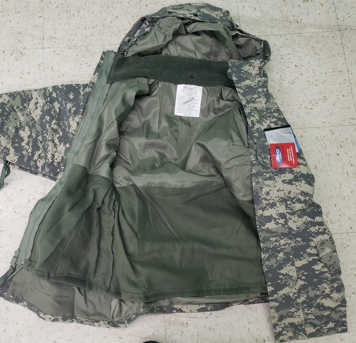 Men's TRU-SPEC H2O Proof Gen 1 ECWCS Parka With Heavy Fleece Liner ...
