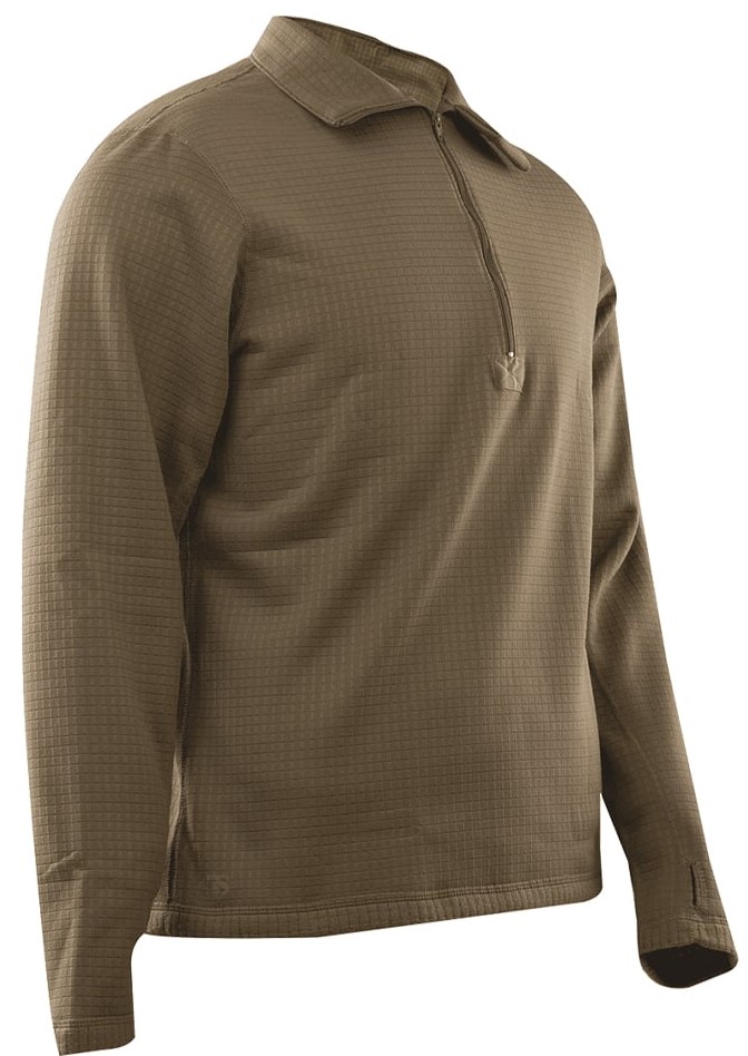 Tru-Spec Gen-III ECWCS Level II Grid Fleece 1/2 Zip Baselayer Top - PNA ...