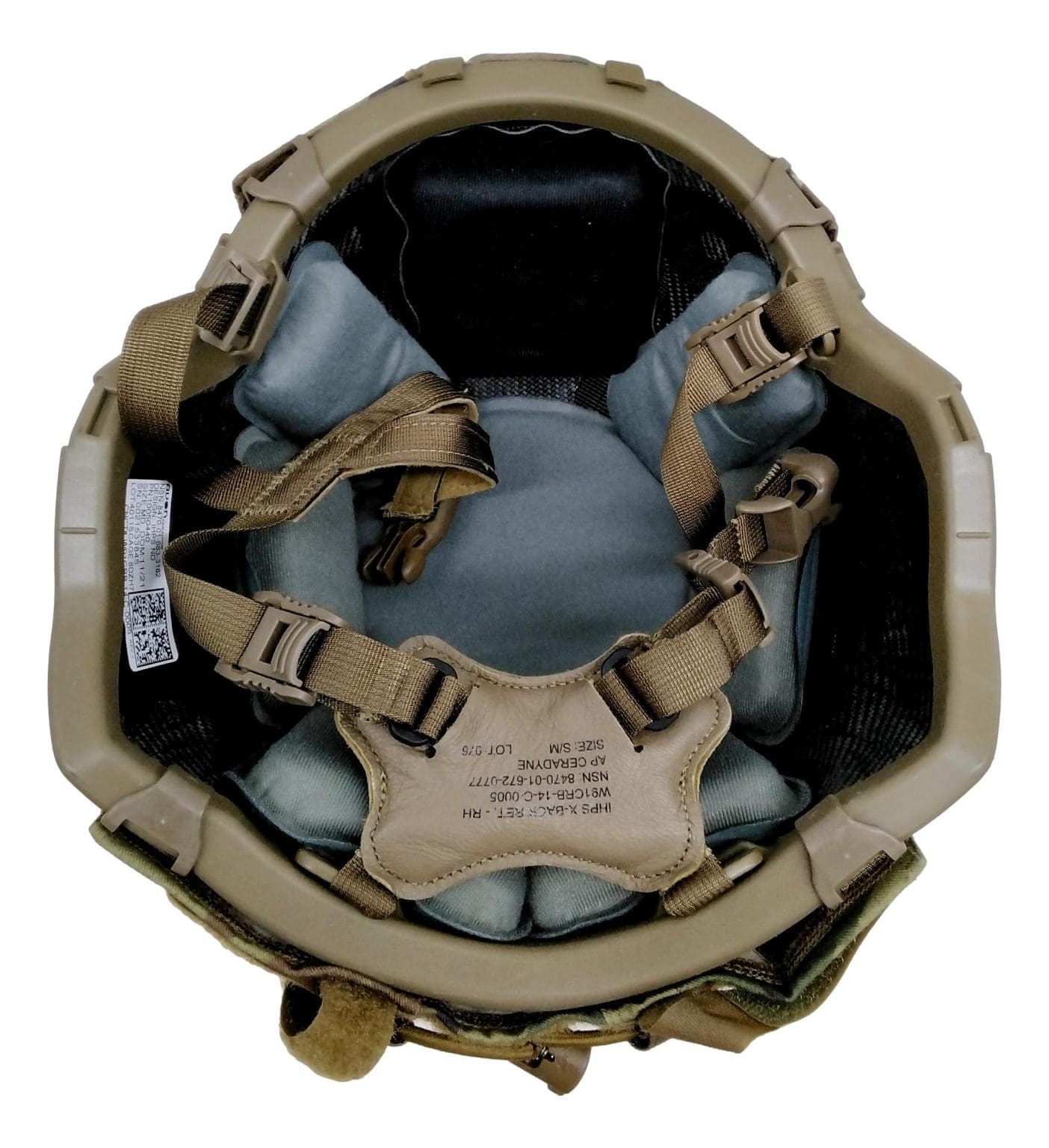 GI U.S. Army IHPS - Ballistic Combat Helmet - Complete - PNA Surplus
