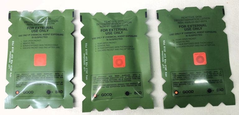 US GI Reactive Skin Decontamination Lotion - 3 Pack - PNA Surplus