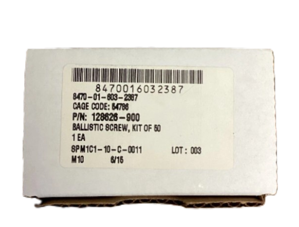 GI US 10 Ballistic Helmet Replacement Screws - PNA Surplus