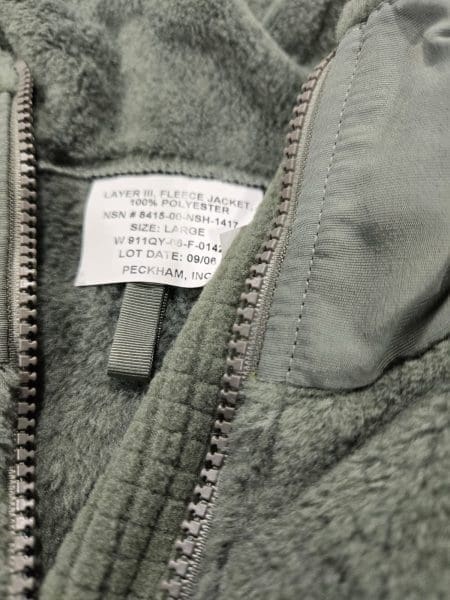 GI GEN III Fleece Jacket - Made for Special Forces - PNA Surplus