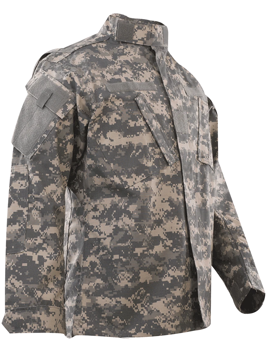 TruSpec Army Combat Uniform Shirt NYCO RipStop ACU - Size L/S - PNA Surplus