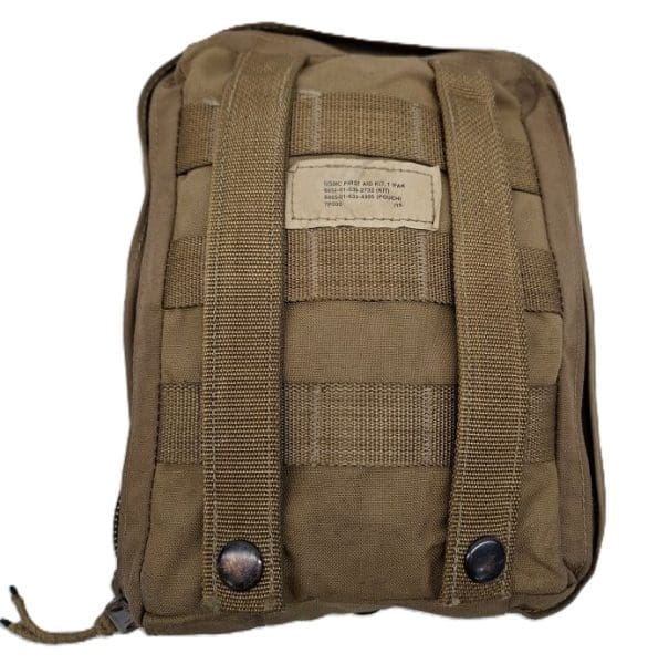 GI USMC Zippered IFAK First Aid Pouch - NSN 8465-01-633-4305 - PNA Surplus